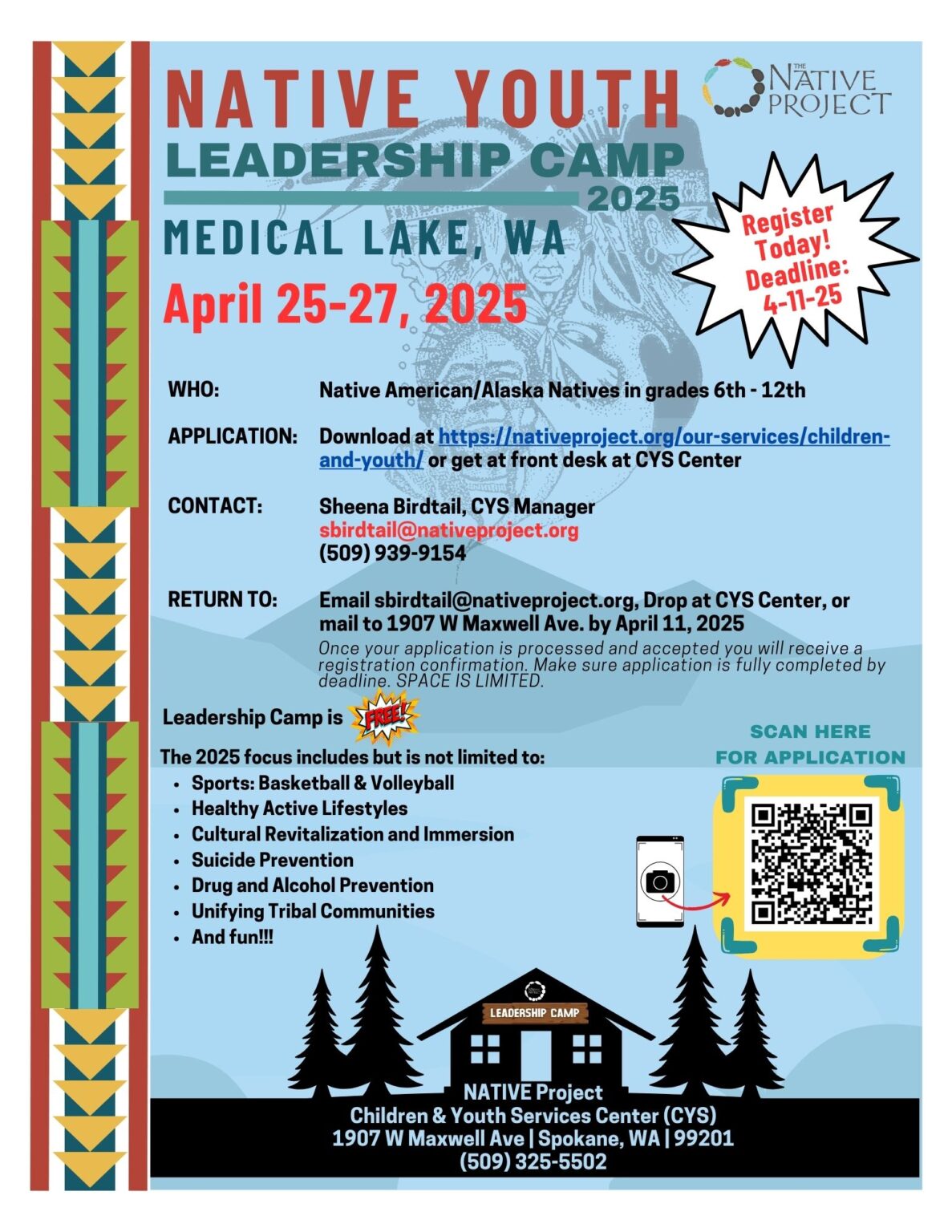 2025 Native Youth Leadership Camp – The NATIVE Project