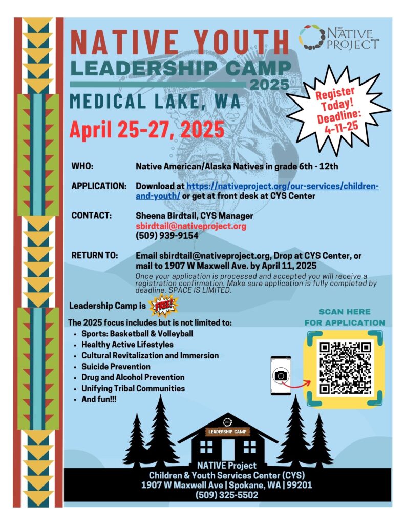 2025 Native Youth Leadership Camp – The NATIVE Project