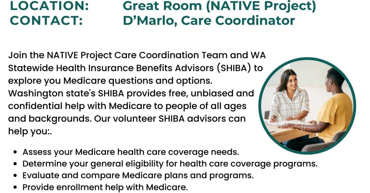 Got Health Coverage? Medicare Presentation – The NATIVE Project